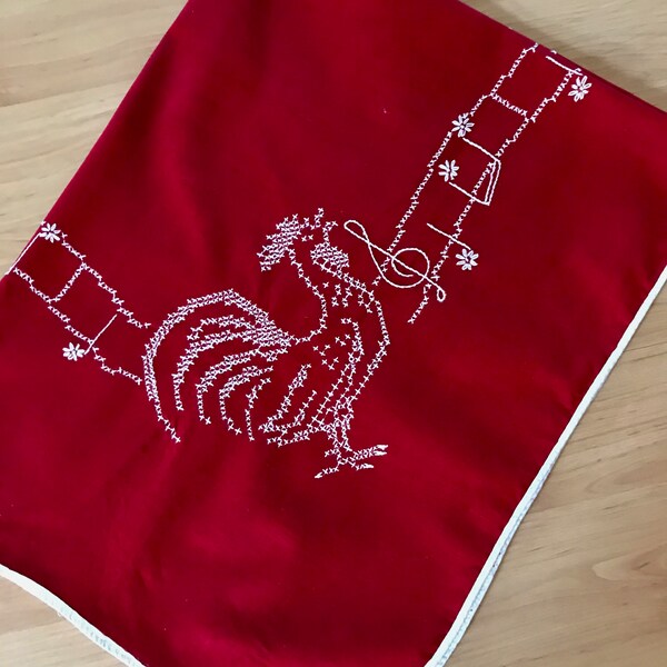 Rooster Table Cloth - Etsy