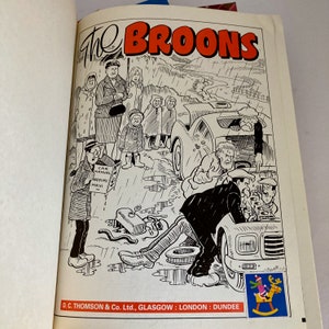 The Broons, Scotland's Happy Family, Vintage Book Series, Set of 6 ...