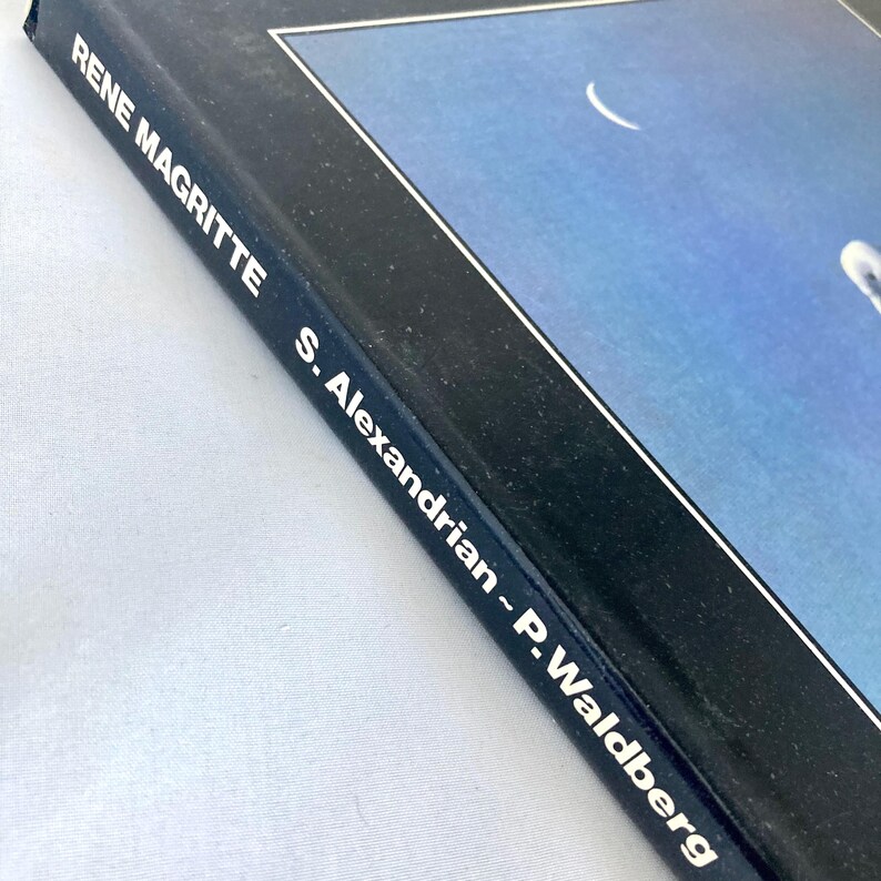 Rene Magritte, Belgian Artist, 130 Color Plates, 1970 Edition ...