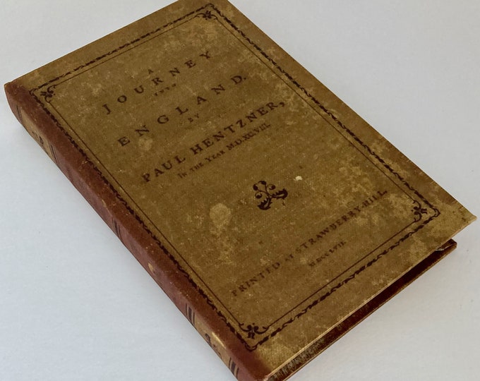 Fake Book, Antique Looking, Golden Tone, 5x8x1 Inches, Hide Valuables ...