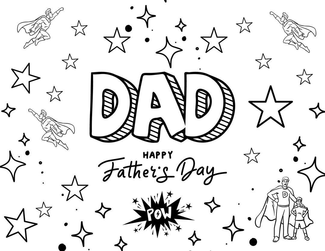 Color Pages, Coloring Page, Fathersday, Happy Fathersday, Fathers Day ...