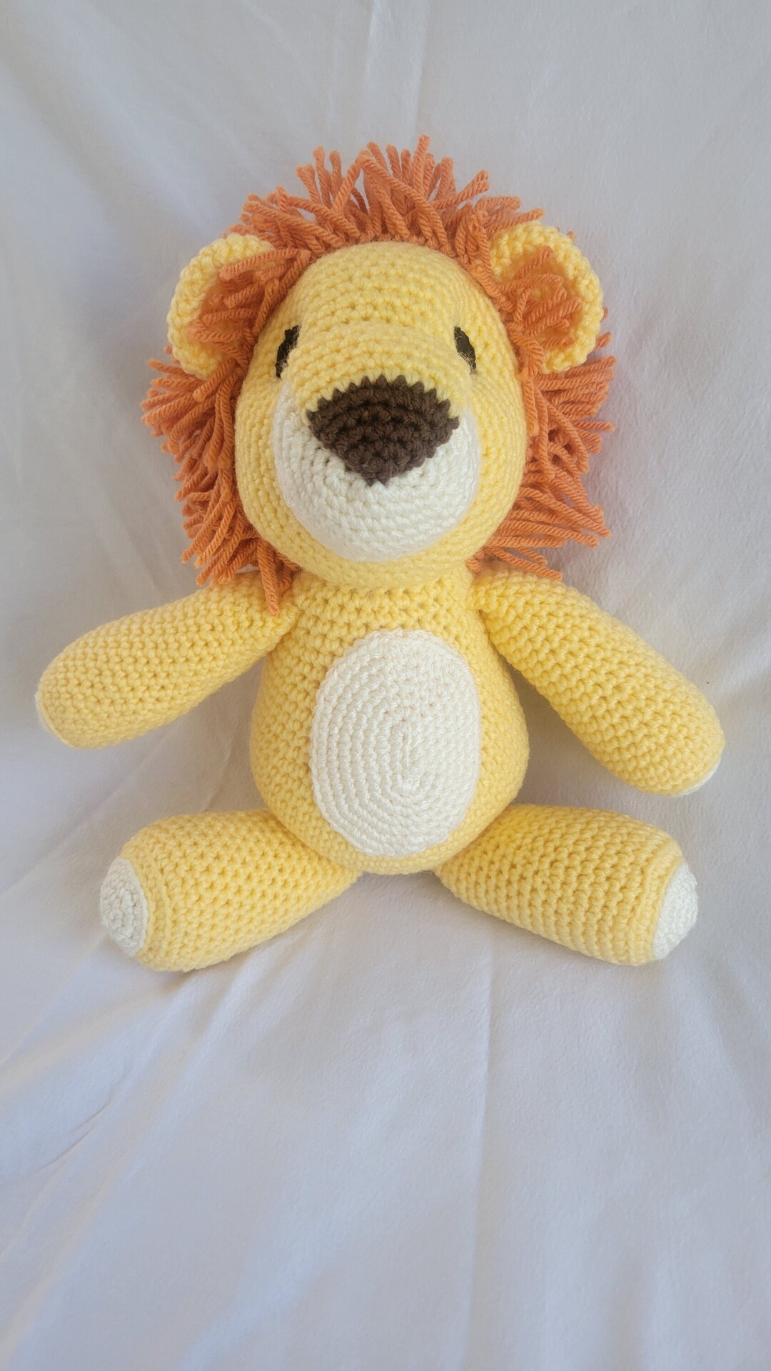 Handmade Crocheted Lion Stuffed Animal, Safari Nursery Decor - Etsy