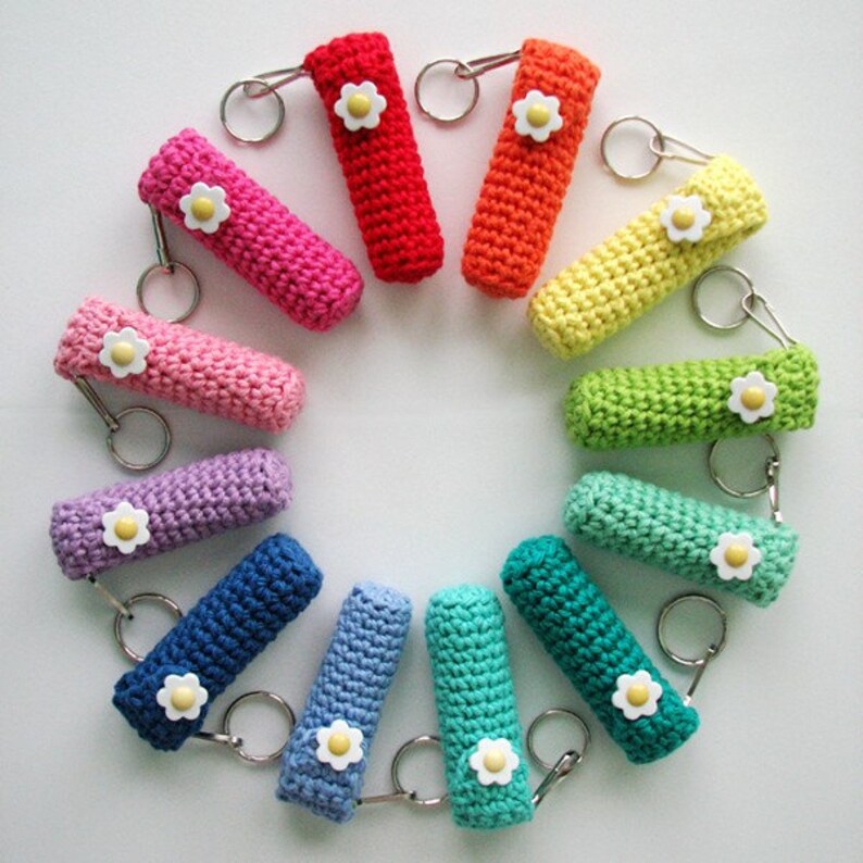 Chapstick / Lip Balm Holder Linen - Etsy