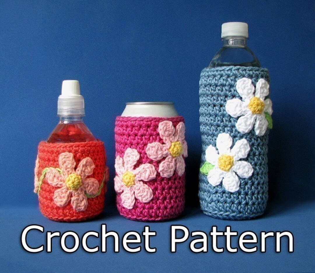 PDF Crochet Pattern Drink Cozies - Etsy