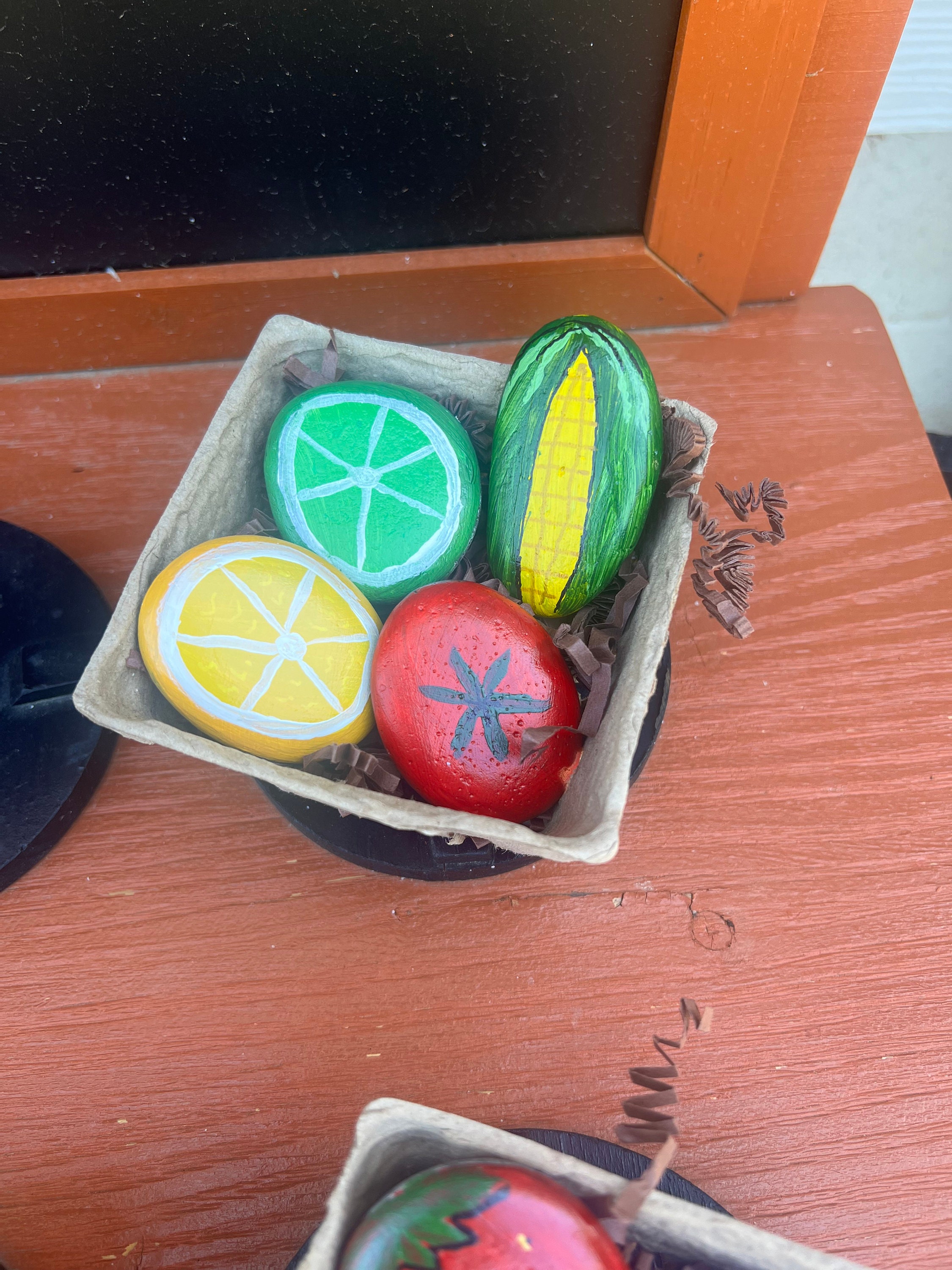 Hand-painted Rock Food Realistic & Fun Decorative Pieces - Etsy