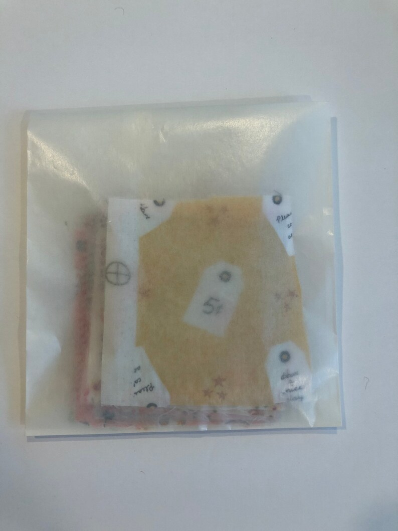 Fabric Scrap Pack Three Inch Squares Epp English Paper Piecing - Etsy