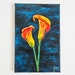 Calla Lilies Oil Painting Canvas - Etsy