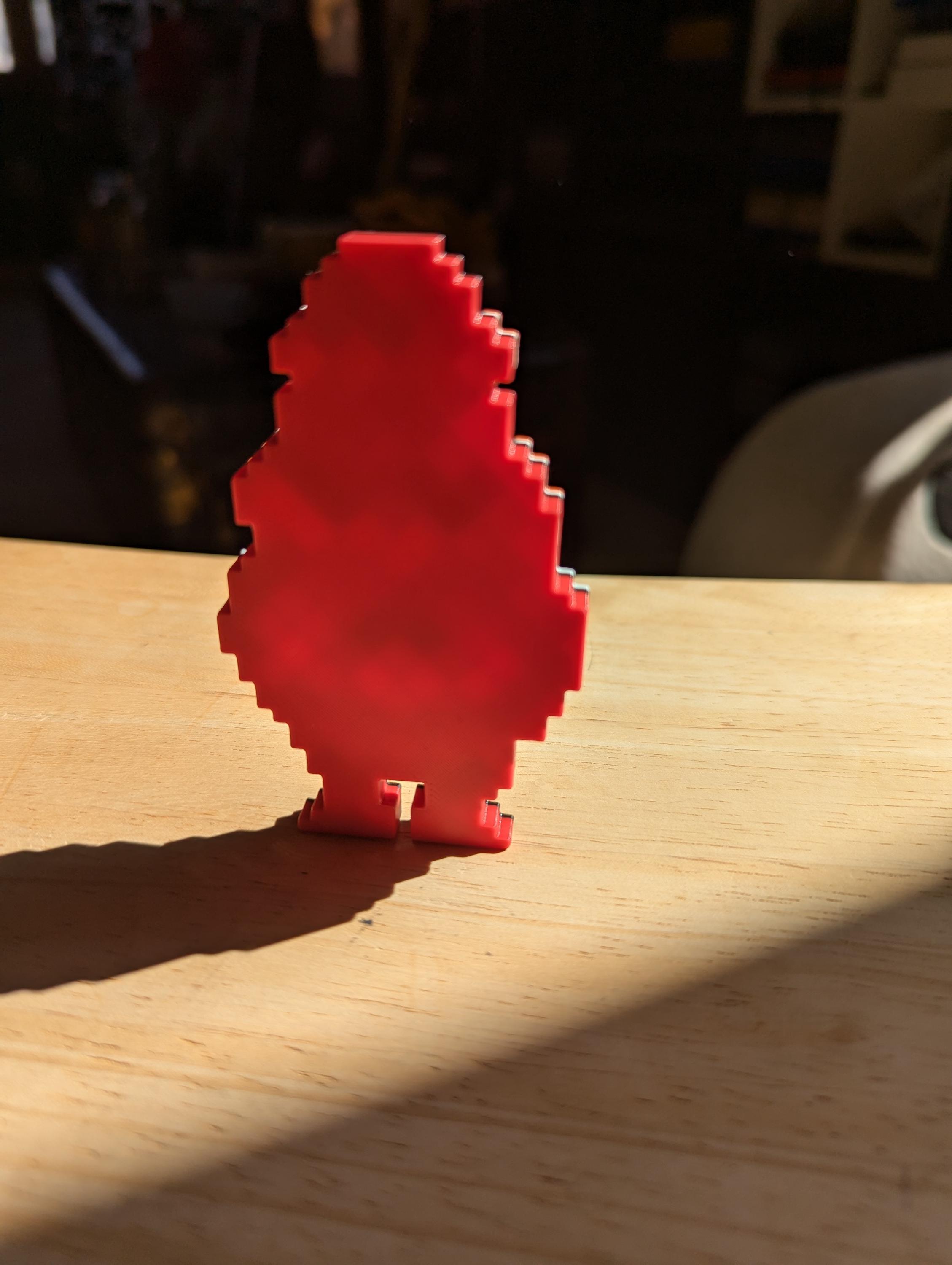 Gritty 3D Printed Pixel Art - Etsy