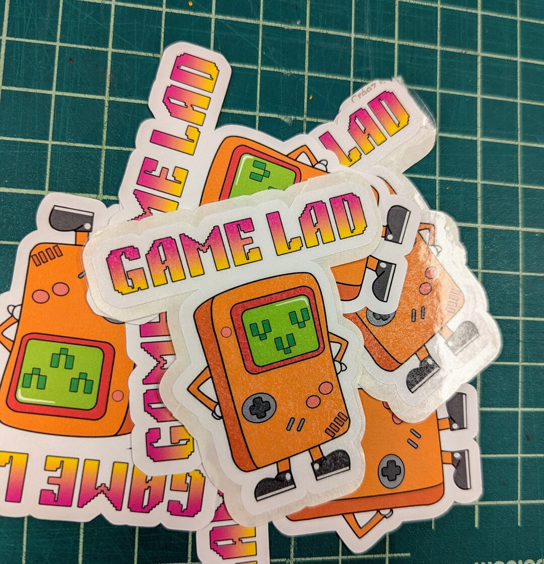 Game Lad Sticker | Retro Gaming Sticker Gameboy - Etsy