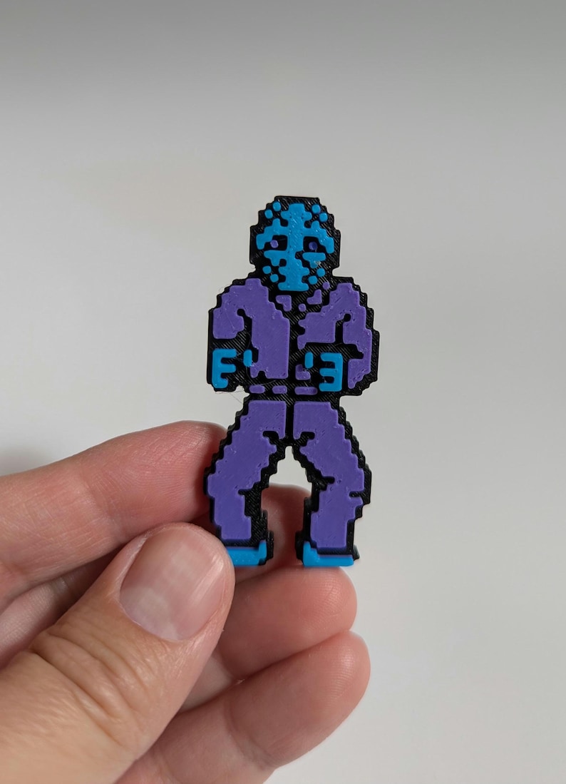 Jason Voorhees 8-bit Pixel Art Magnet - Etsy