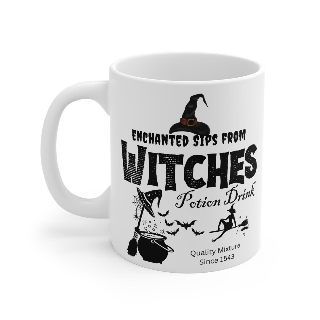 Witch Potion Ceramic Mug, Funny Halloween Coffee Cup - Etsy