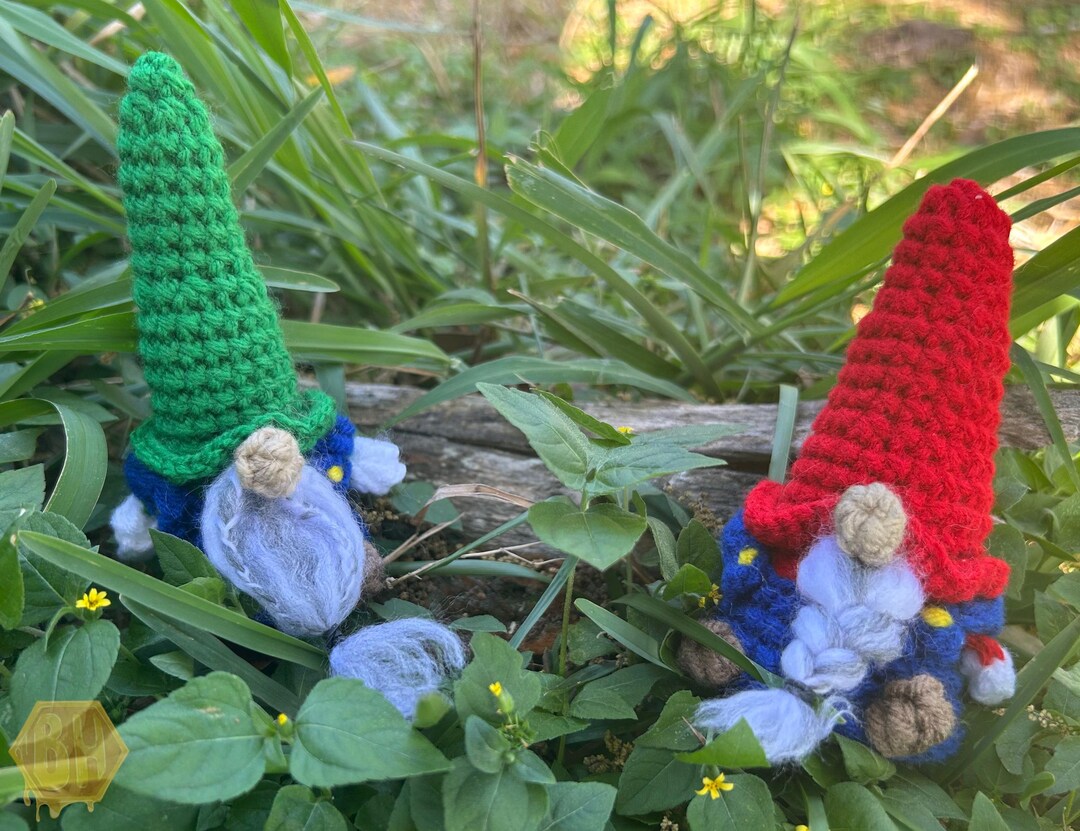 Crochet Mario Bros Gnomes - Etsy