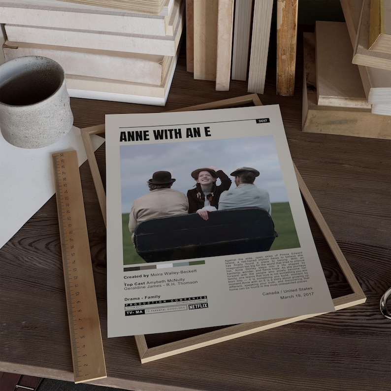 Anne With an E Poster, TV Series Art (digital Download) - Etsy