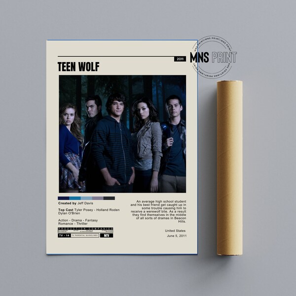 Teen Wolf - Etsy