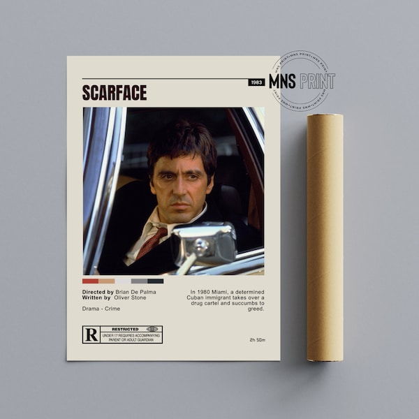 Scarface Poster - Etsy