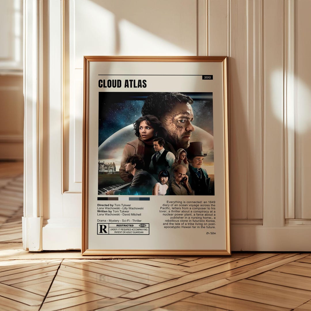 Cloud Atlas Movie Poster, Sci-fi Wall Art (digital Download) - Etsy
