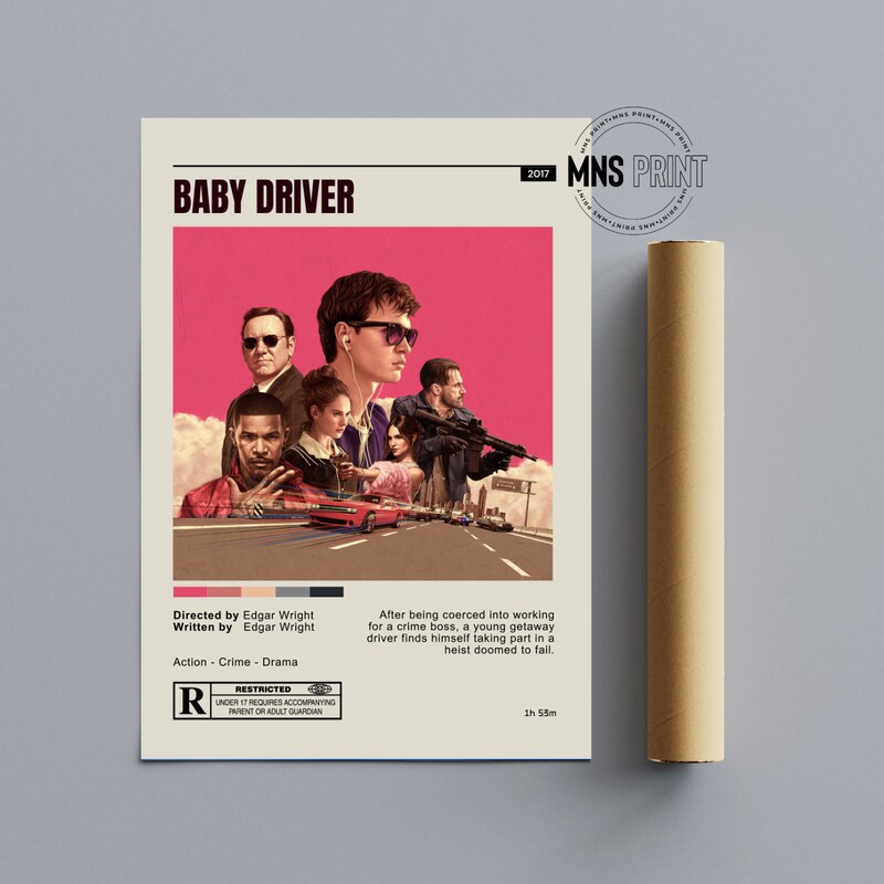 Baby Driver Poster - Etsy