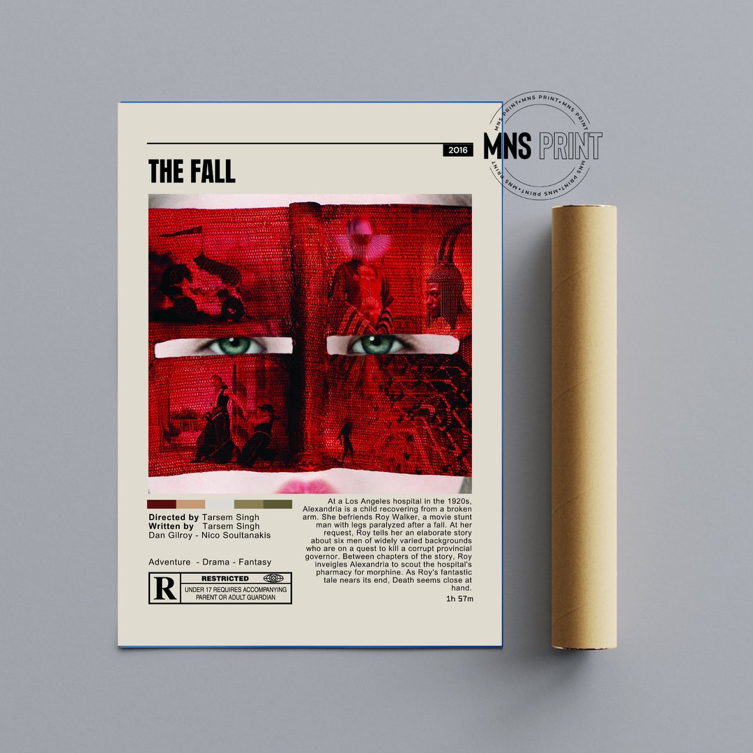 The Fall Poster, Tarsem Singh, Minimal Movie Art, Retro Movie Poster ...