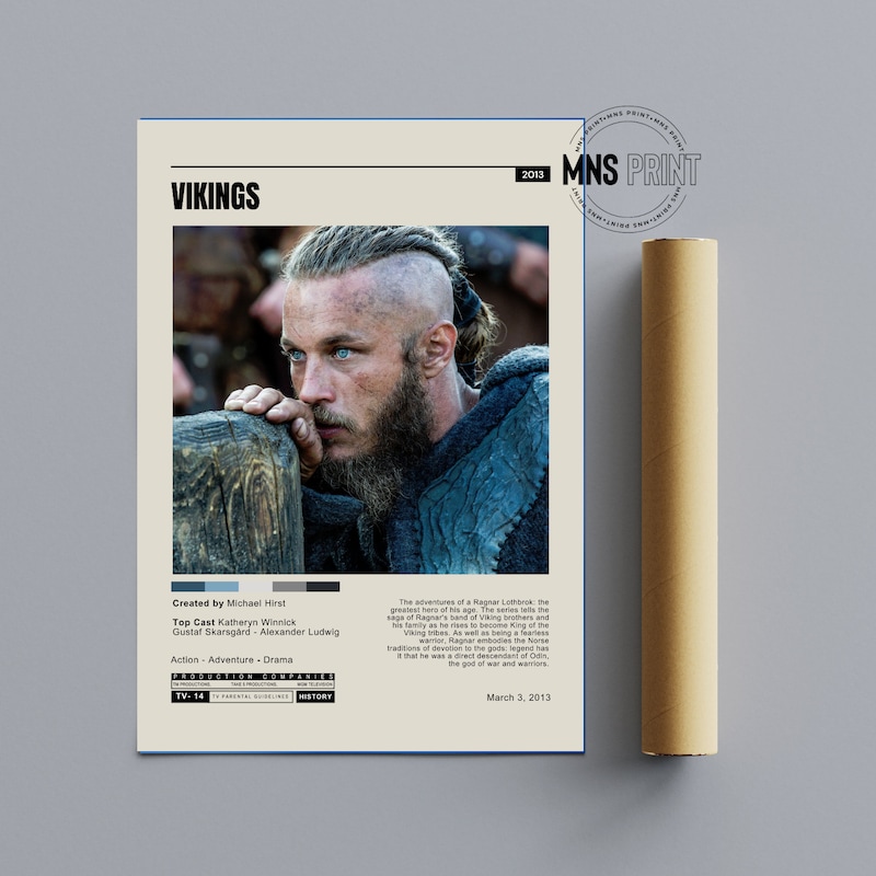 Viking Poster - Etsy