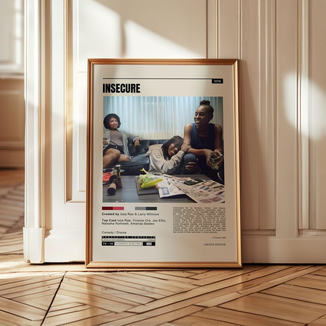 Insecure HBO Poster, Modern TV Show Art (digital Download) - Etsy