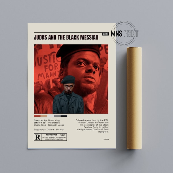 Judas and the Black Messiah Poster - Etsy