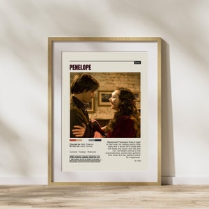 Penelope Poster, Mark Palansly, Minimal Movie Art, Retro Movie Poster ...