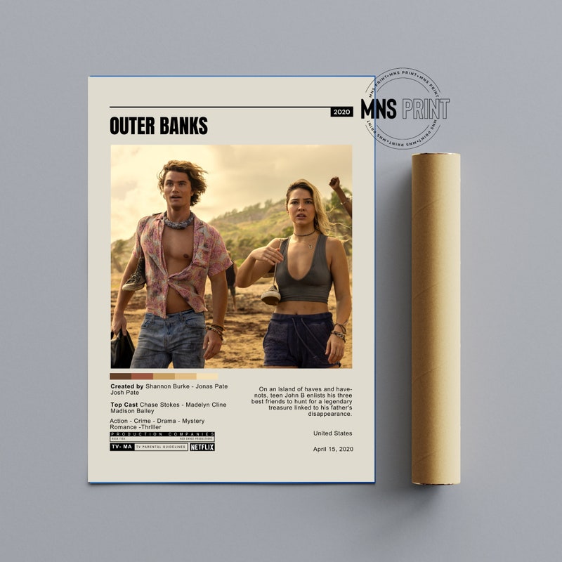Outer Banks Poster - Etsy UK
