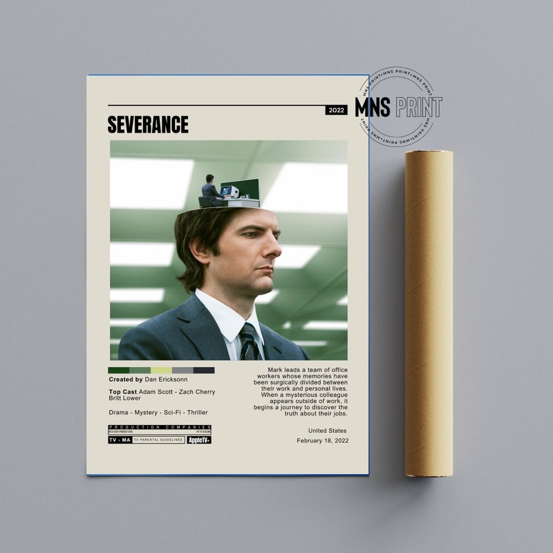 Severance Poster - Etsy