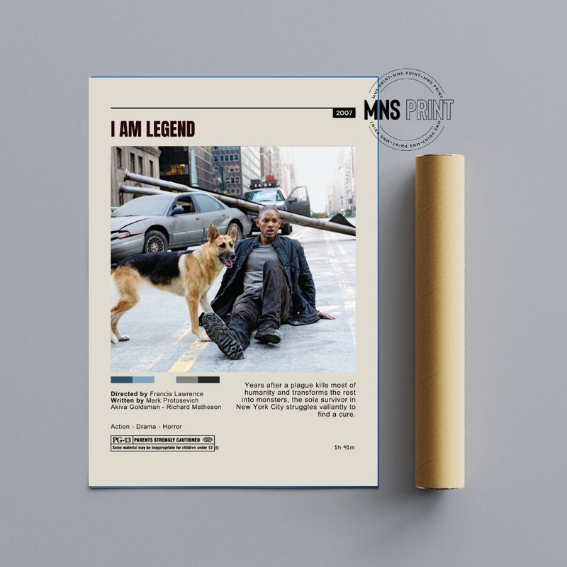 I Am Legend Movie Poster - Etsy