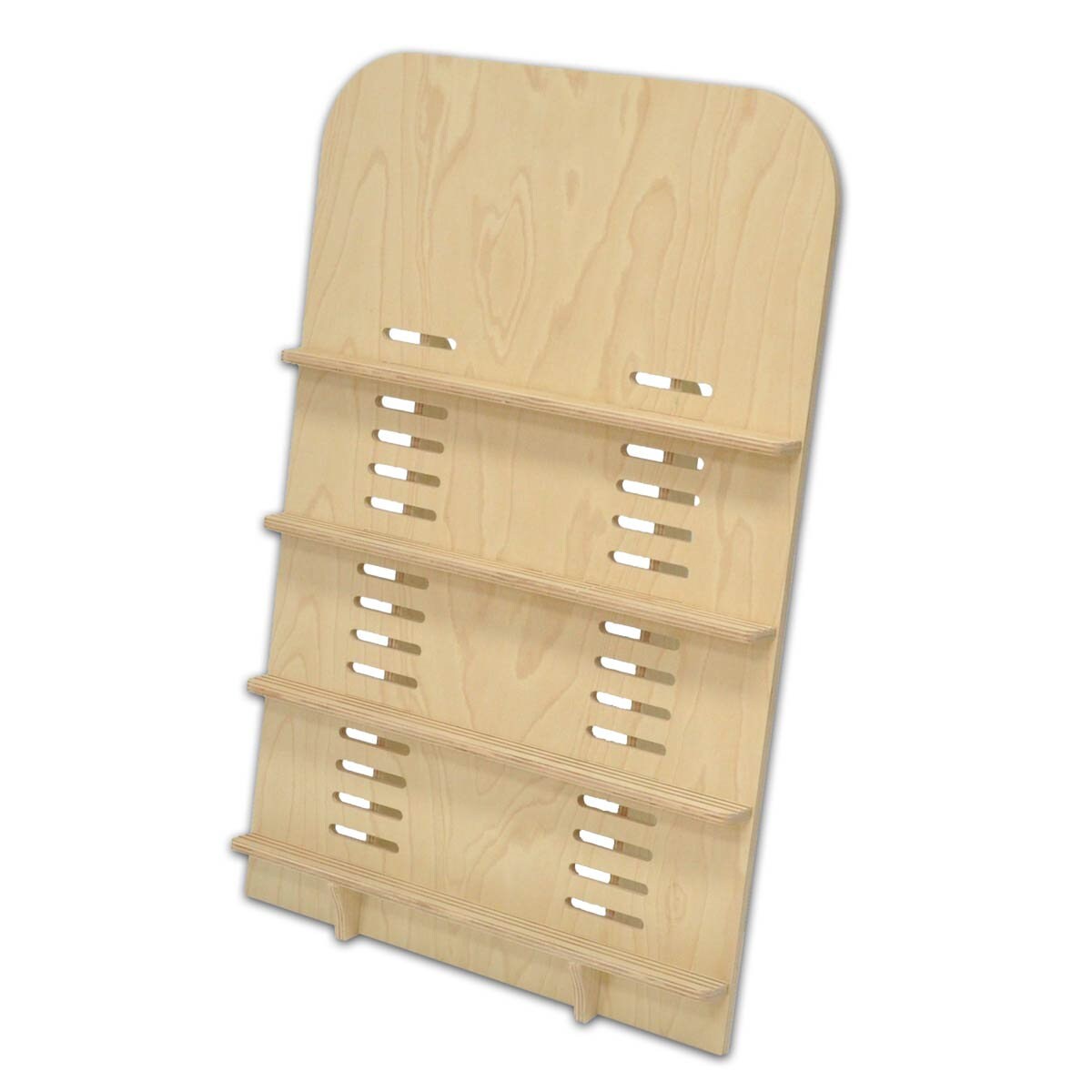 Wooden Countertop Display Card Stand MACKAY Plywood Timber Cardholder ...