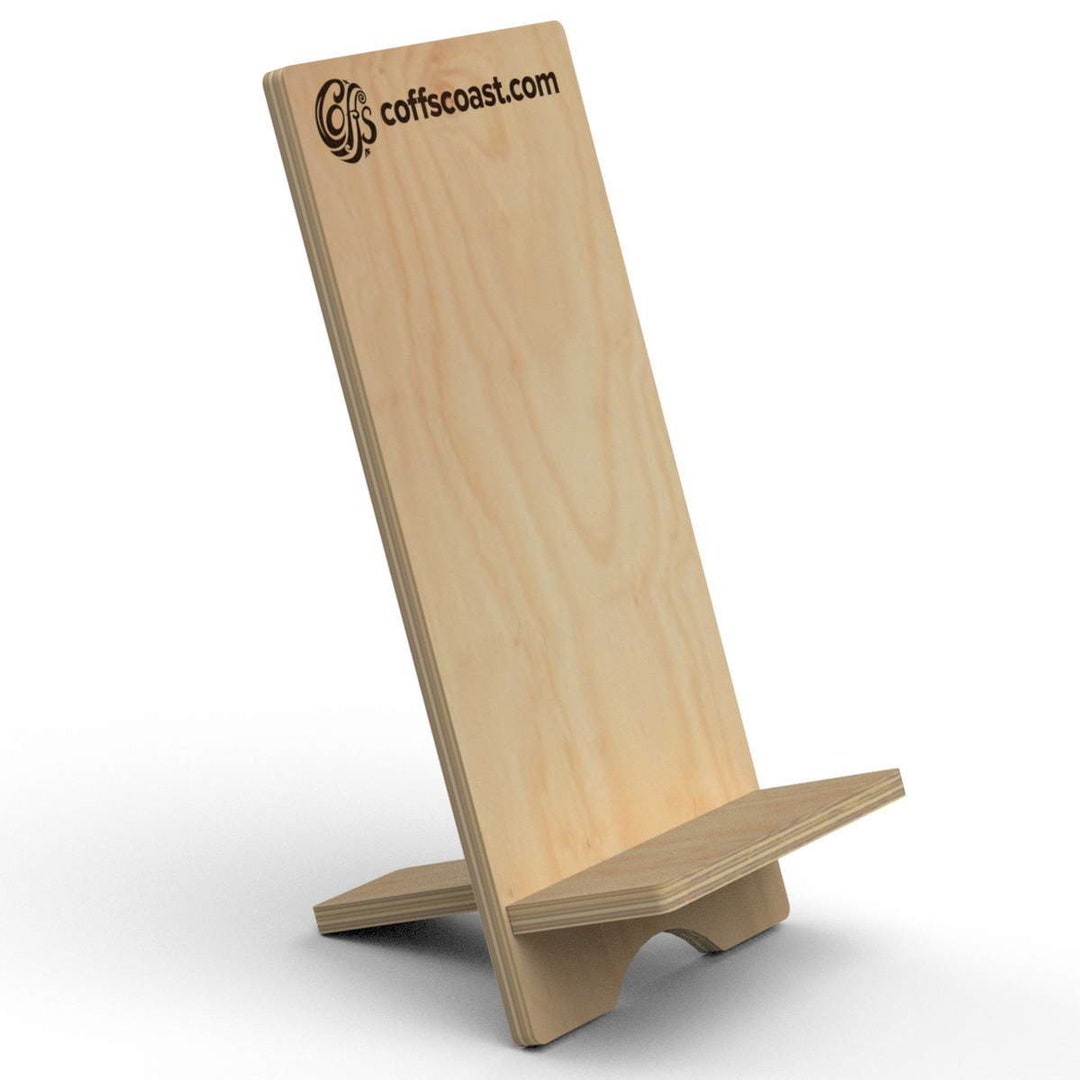 Wooden Countertop Book Display Stand Plywood Riser Timber Shelf Easel ...