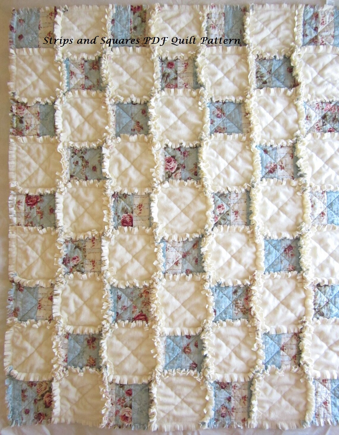 Baby Rag Quilt Pattern, Easy Quilt Pattern, Beginner PDF Pattern - Etsy