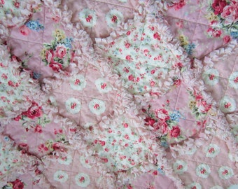 Pink Baby Girl Quilt | Etsy