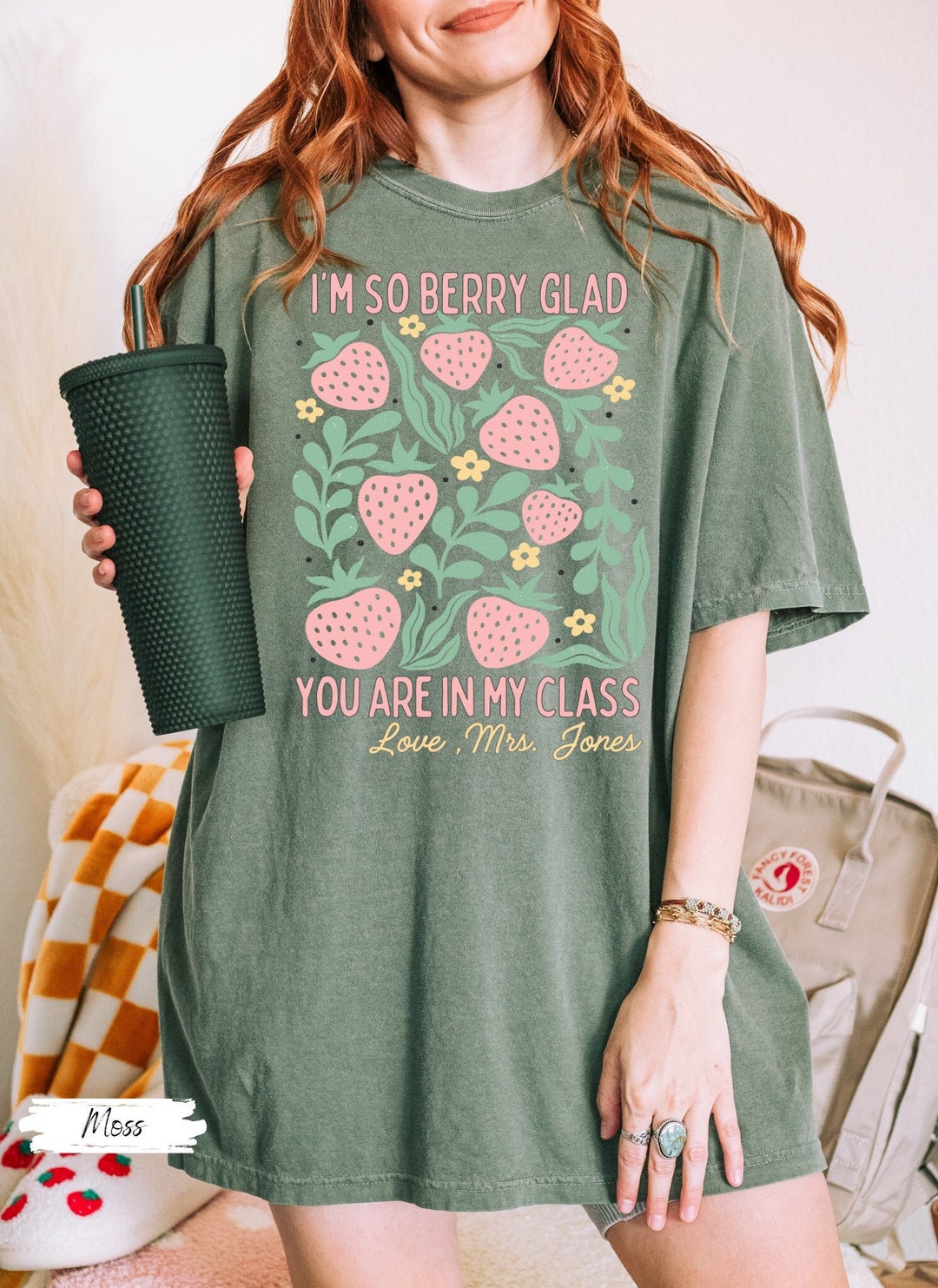 I'm so Berry Glad You Are in My Class Shirt, Custom Teacher Shirt ...