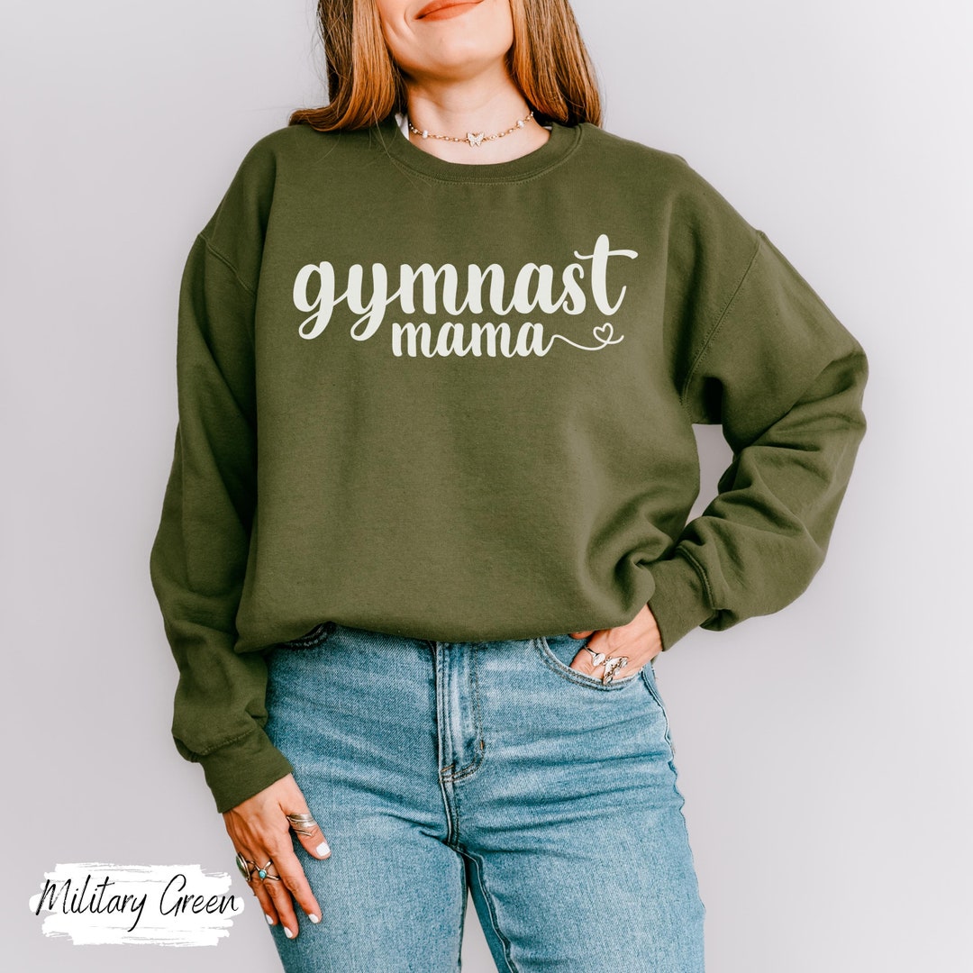 Gymnastic Competition Mom Sweatshirt, Gymnastic Mom, Competitive ...