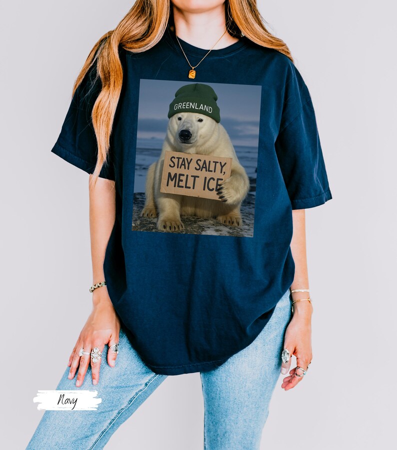 Unhinged Anti ICE Shirt, Stay Salty Melt ICE, Funny Political Gift ...