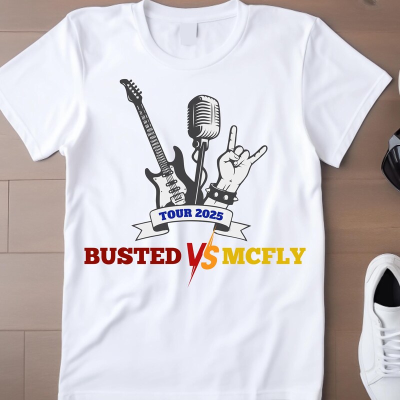 Busted Vs Mcfly Merch - Etsy UK