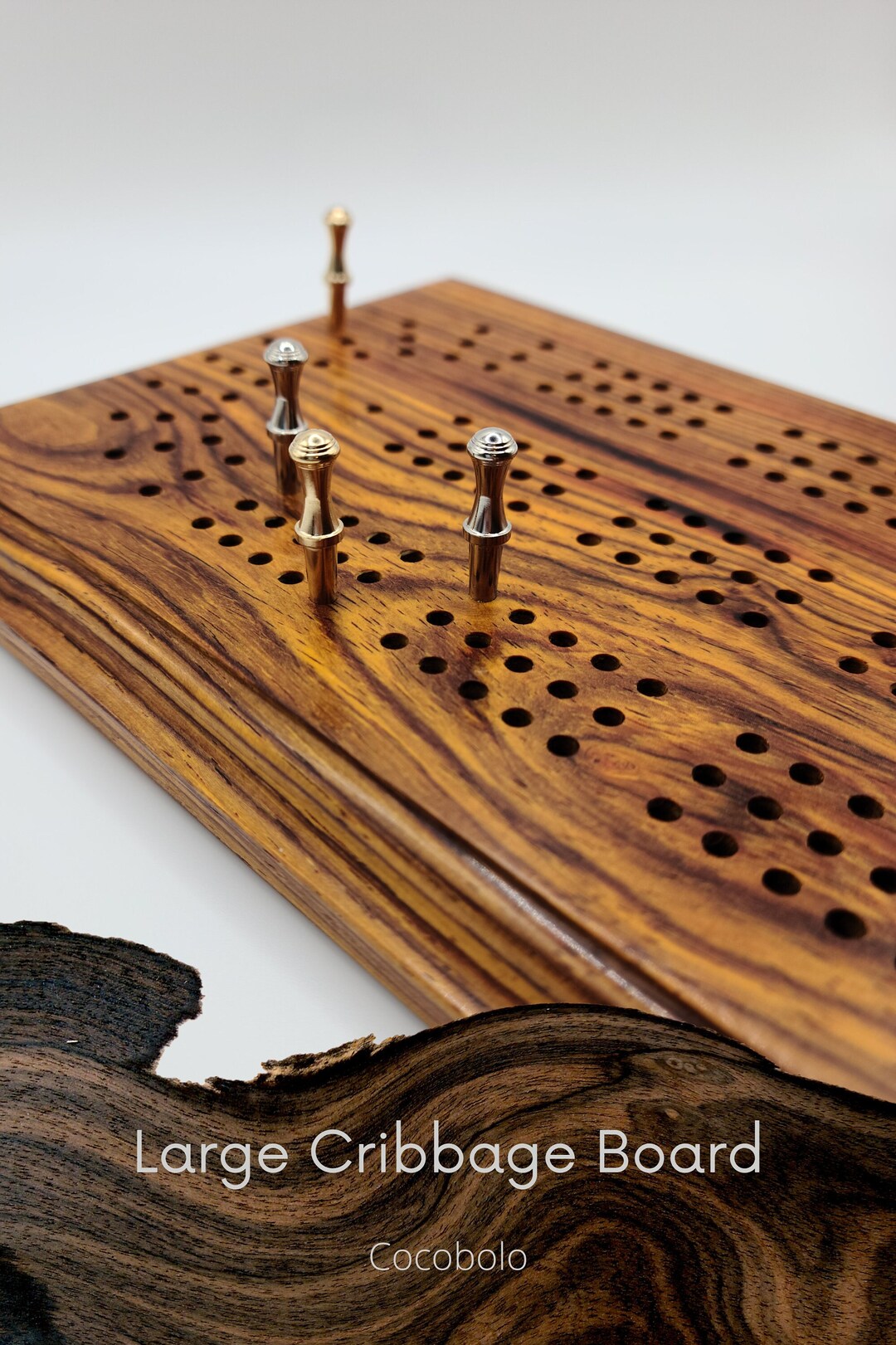 Handmade Wooden Cribbage Board Premium Exotic & Domestic Hardwoods - Etsy