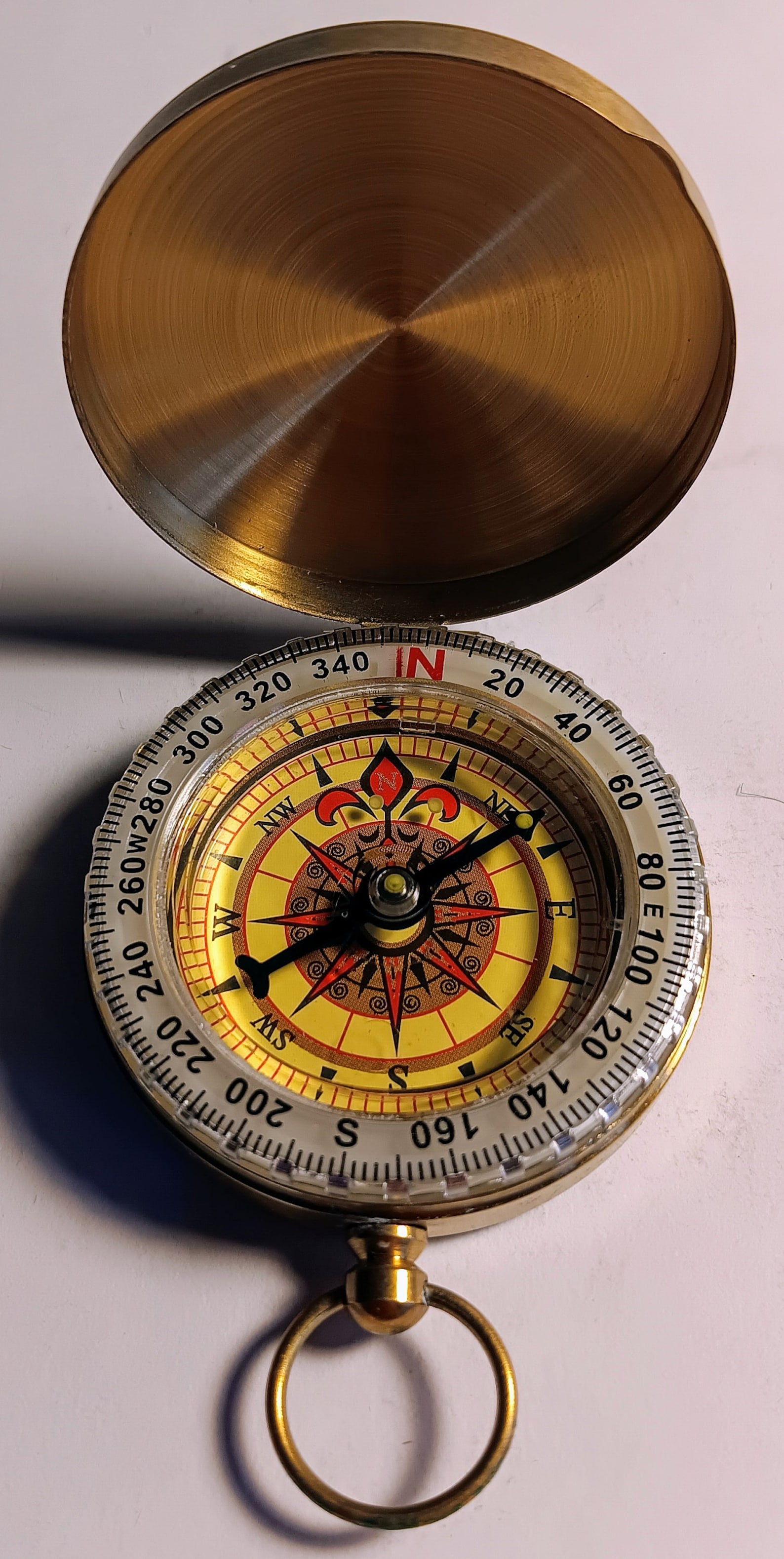 Brass Pocket Compass - Etsy