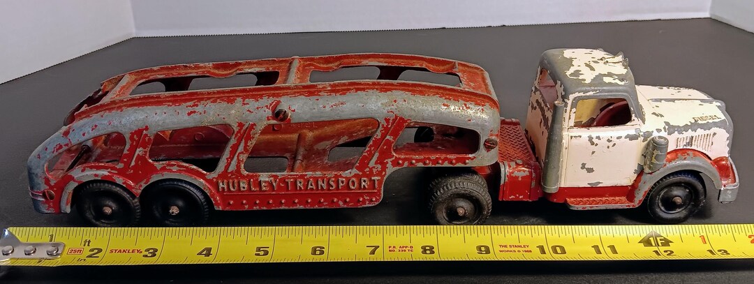 1950s Die-cast Hubley Car Transport Truck - Etsy