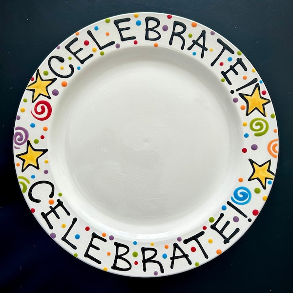 Celebration Plate - Etsy