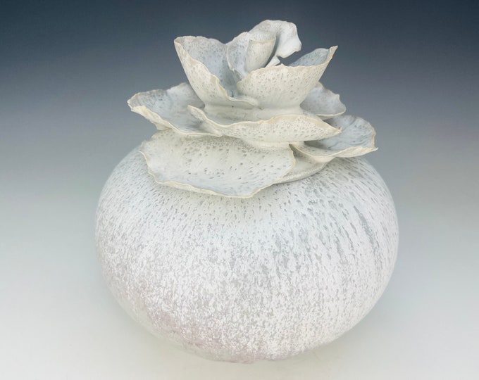 Medium Size Handmade White Urn for Ashes - Etsy