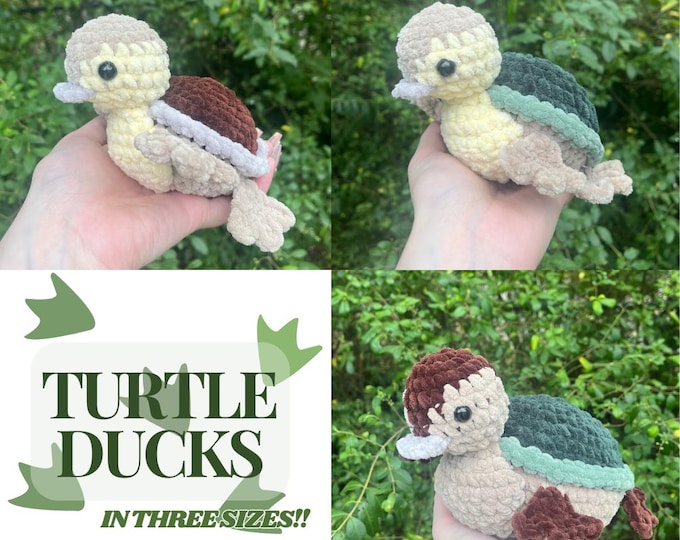 Soft and Squishy Turtle Ducks (3 Sizes) - Etsy