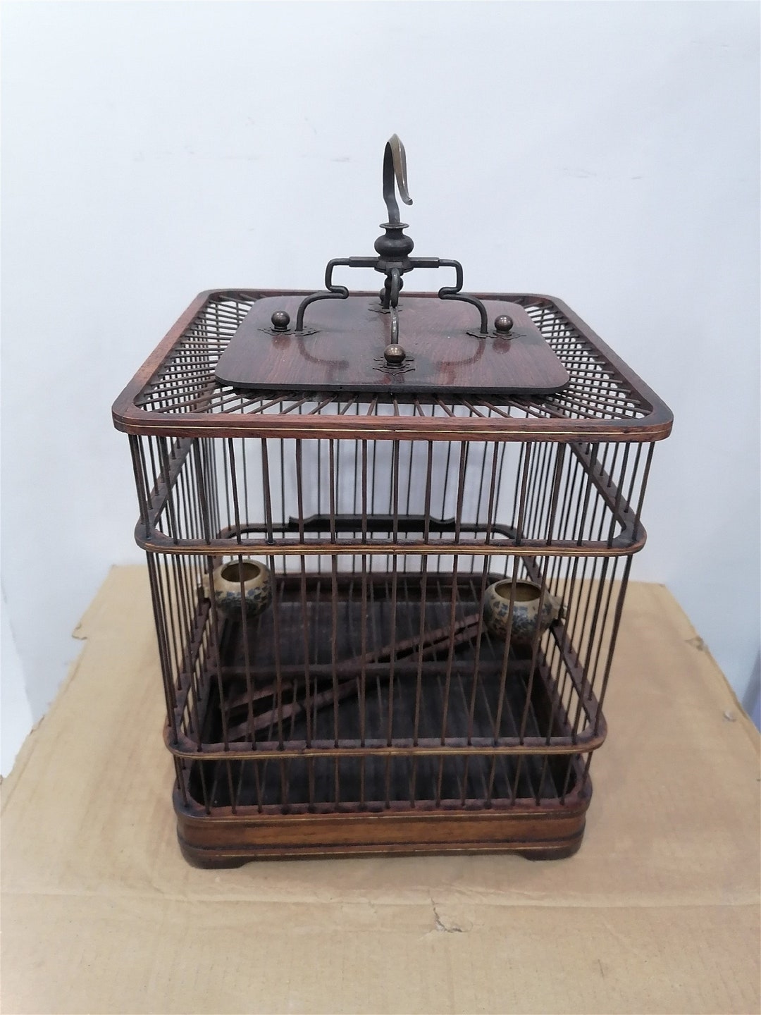 Handcrafted Wooden Birdhouse Unique Interlocking Design Ideal Outdoor ...