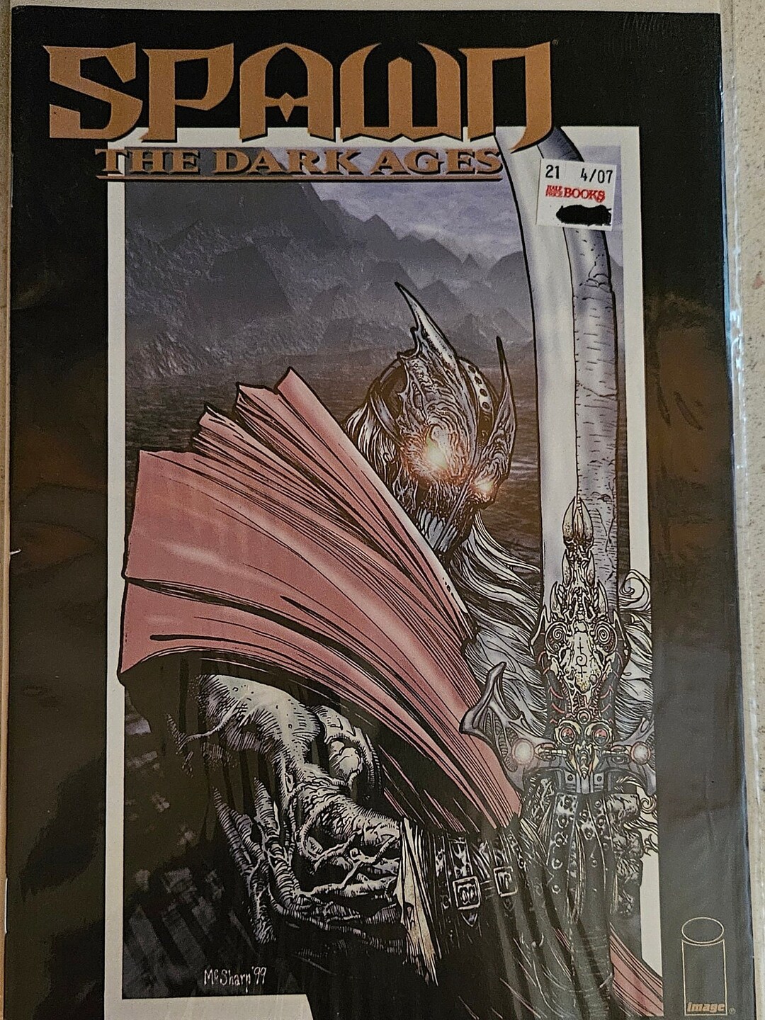 Spawn the Dark Ages Comic - Etsy