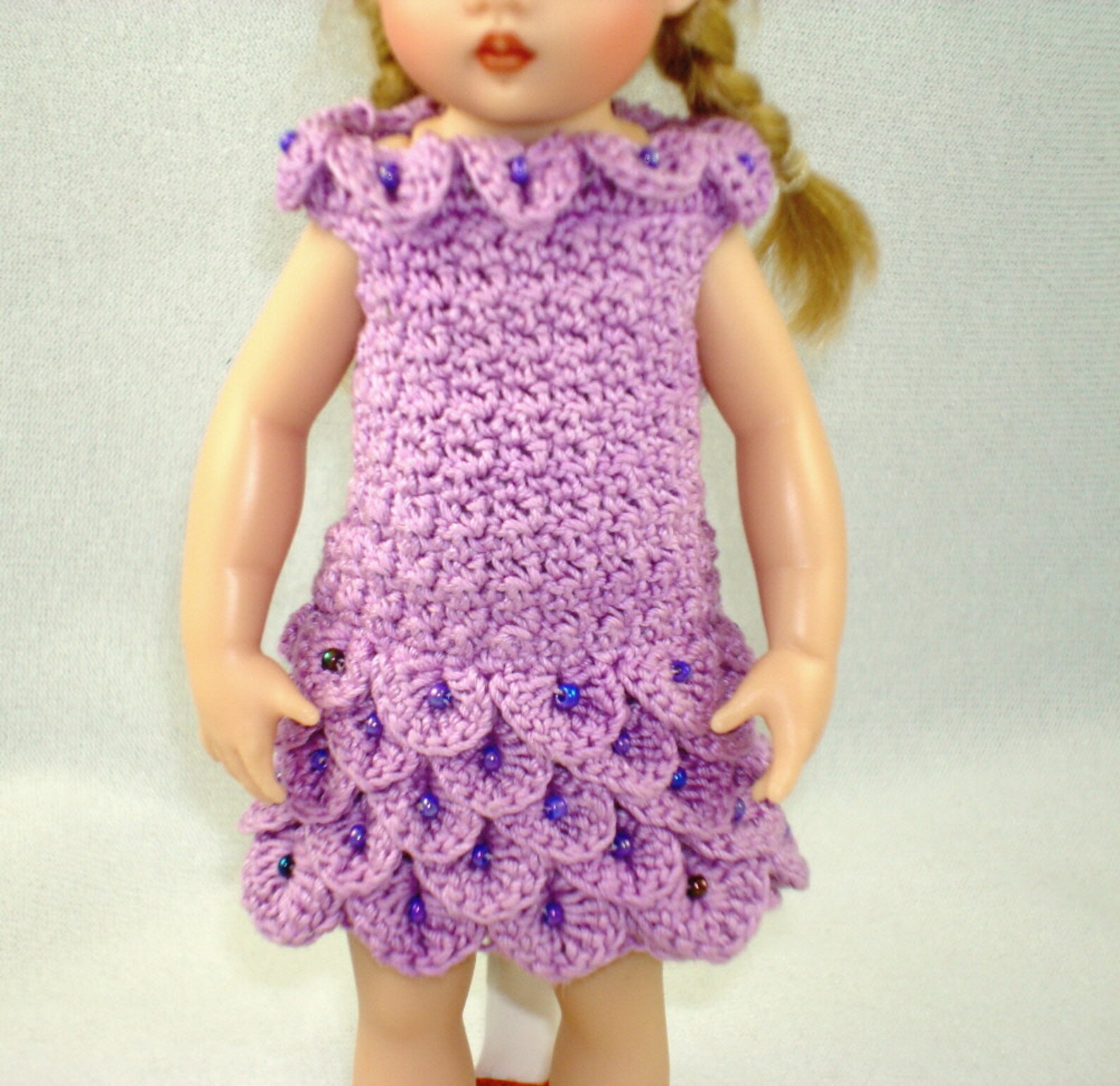 Crochet Pattern for Kish Riley Doll-petal Dress - Etsy