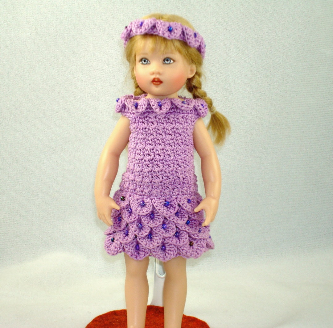 Crochet Pattern for Kish Riley Doll-petal Dress - Etsy