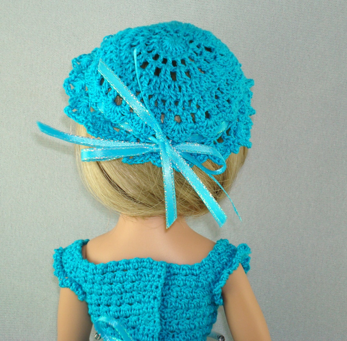 Crochet Pattern for 5 Styles Many Sizes of Doll Hats - Etsy