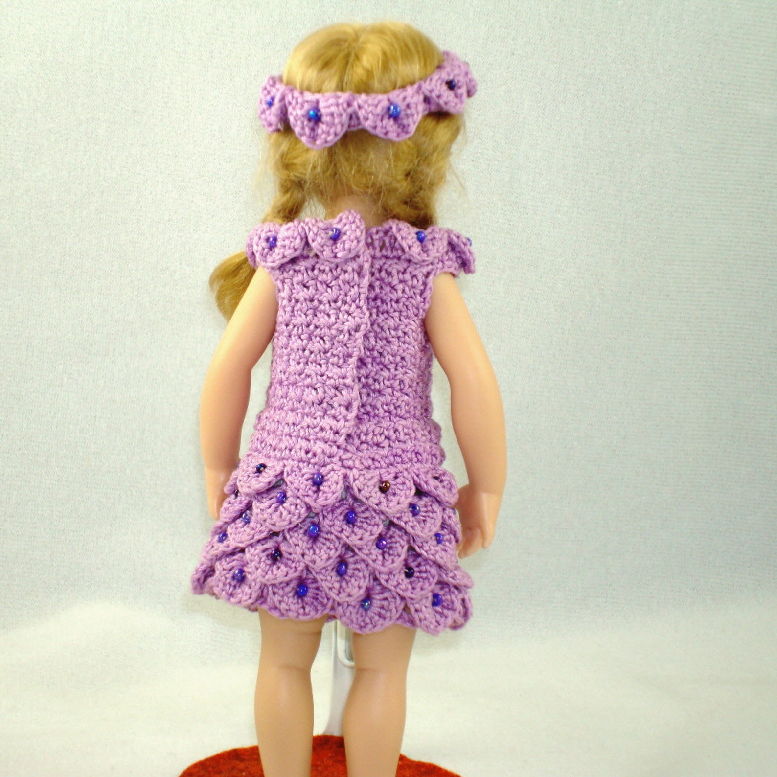 Crochet Pattern for Kish Riley Doll-petal Dress - Etsy