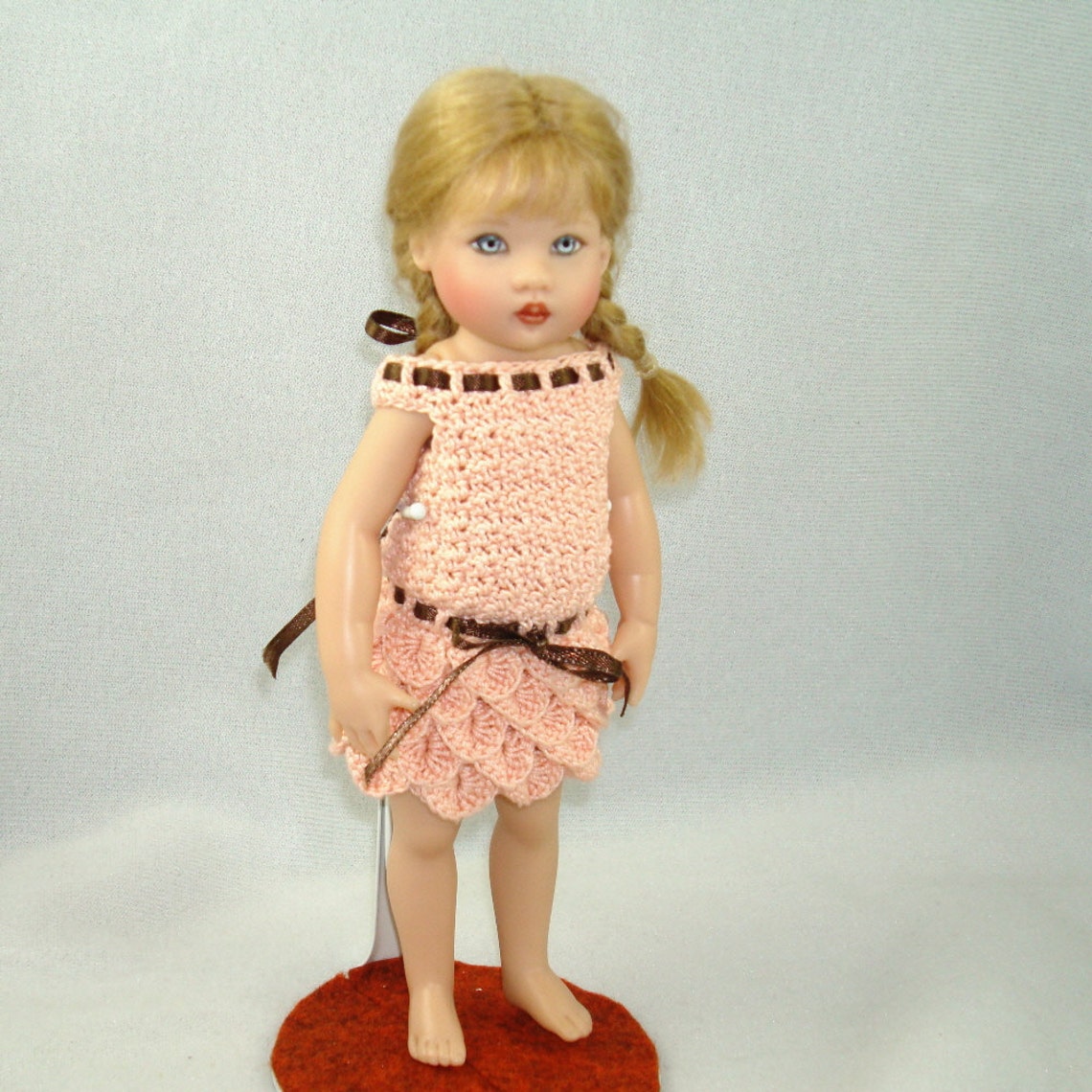 Crochet Pattern for Kish Riley Doll-petal Dress - Etsy